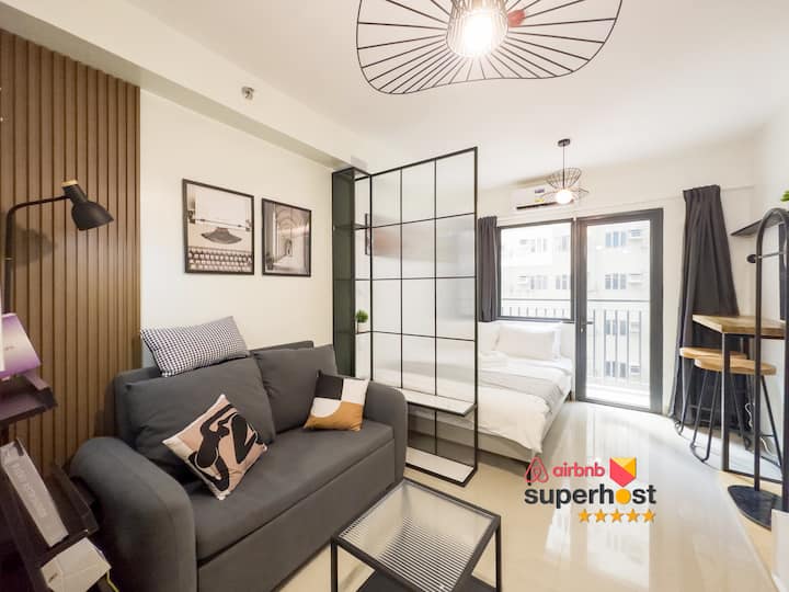 Ultra-moderne 1br |Smdc Shore 2 |Près De Moa Et De L'aéroport - Manille