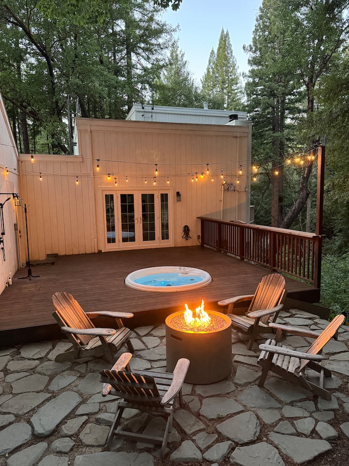 Fern Ridge X Santa Cruz Mountains Retreat- Hot Tub - Scotts Valley, CA