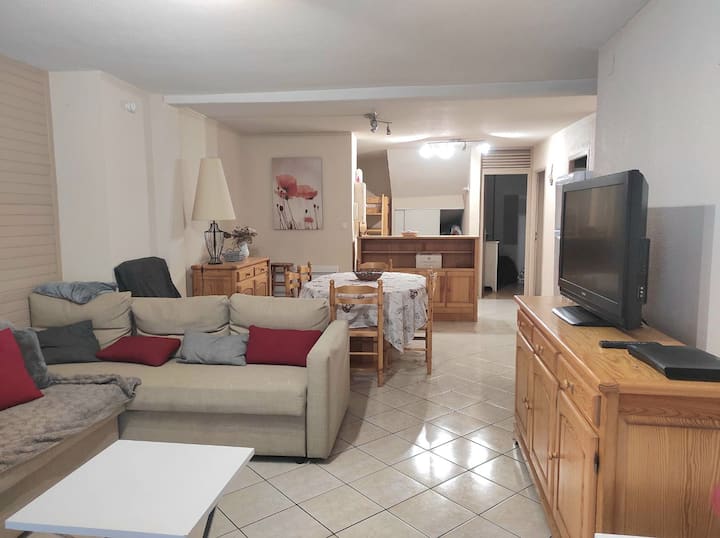 F3 Cosy Plein Centre + Parking - Lac d'Espingo