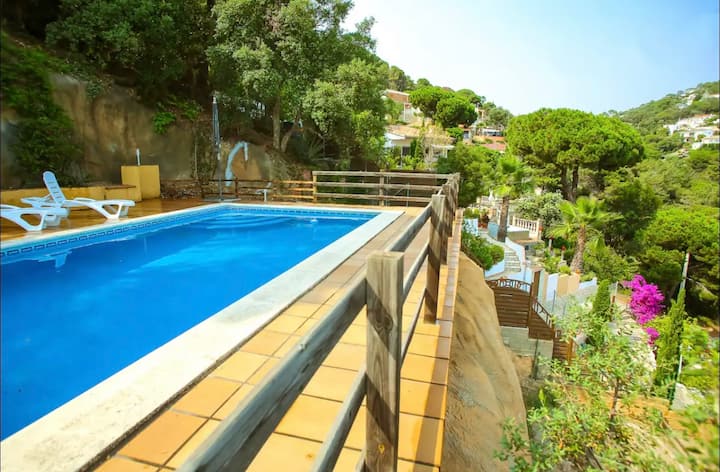 Casa Con Piscina Y Vistas Al Mar En Lloret De Mar - Tossa de Mar