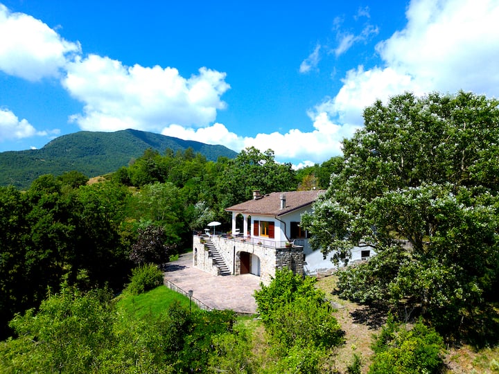 Casa Del Bosco • Breathtaking View & Private Park - Bobbio