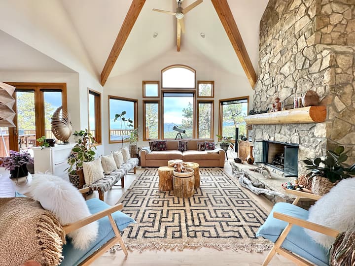 Stunning Boulder Luxury Mt Home | 15 Mins To Town - Boulder, CO