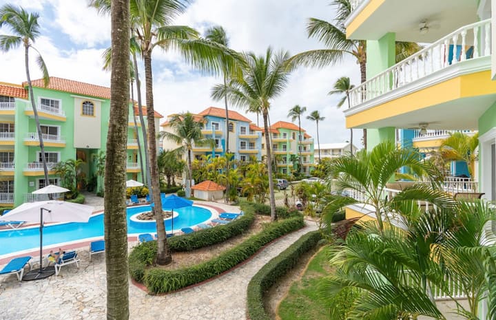Poolside Paradise Steps From Bávaro Beach - Punta Cana