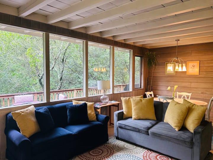 Redwood Cabin-quiet-parking-wifi - Stinson Beach, CA