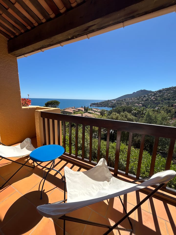 Mimosa - Duplex Vue Mer - Théoule-sur-Mer