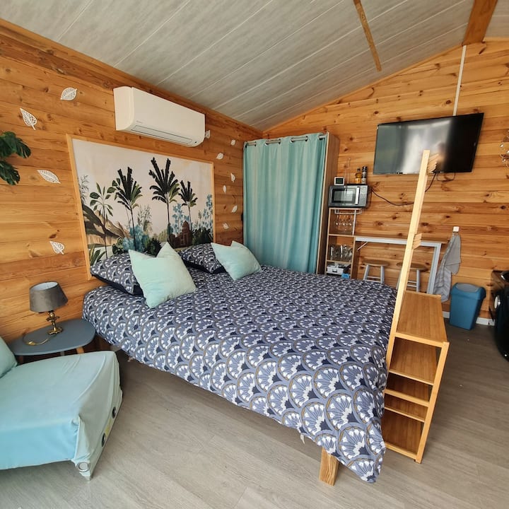 Chalet Privé Romantique Pour 2 Personnes - Soustons