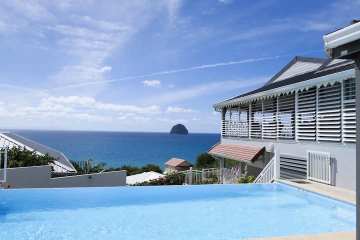 Magnifique Villa Proche De La Mer - Martinique