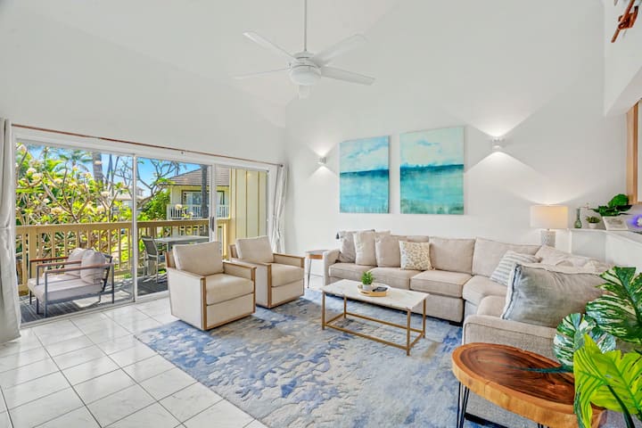 3br/3ba Resort Condo, Poolside, Walk To Beach! - Kauai, HI