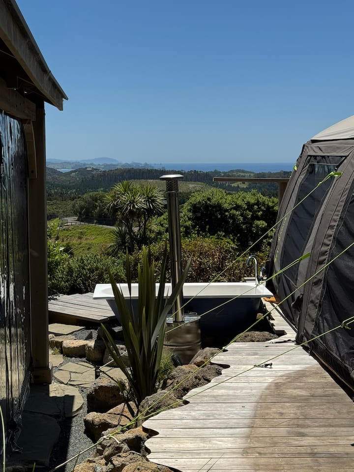 Nikau Glamping Spectacular Views - Tutukaka