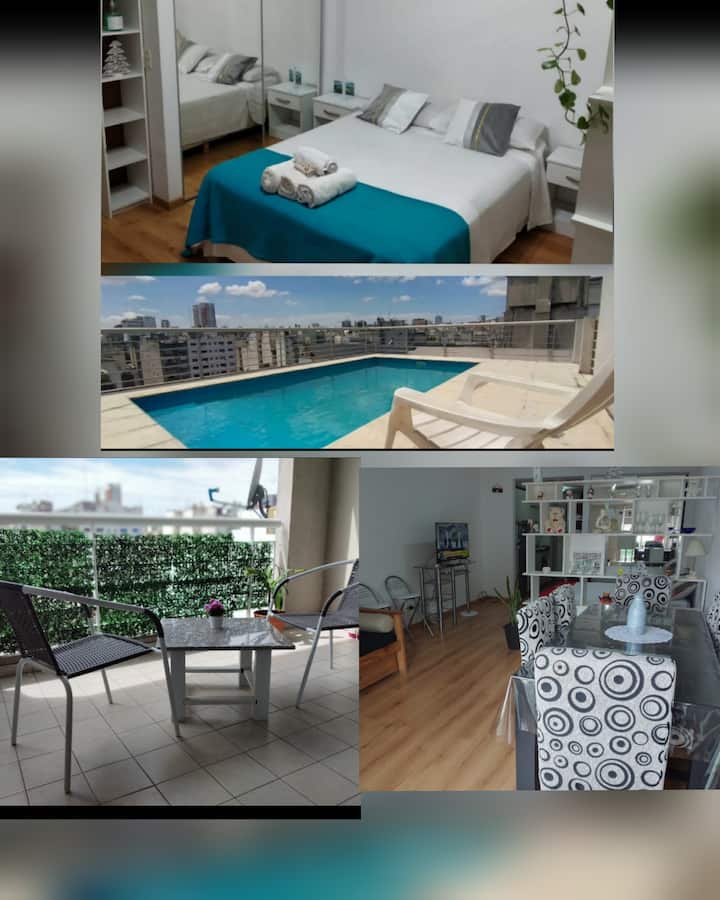 Excelente Dept En Buenos Aires C Pileta  Y Balcón - Buenos Aires