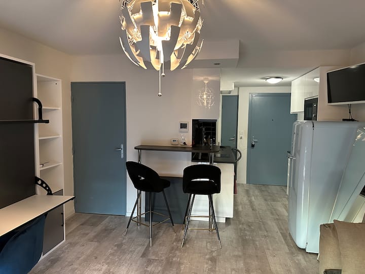 Appartement Cosy Lyon 7 Au Pied Du Tramway - Gare de Lyon Part-Dieu