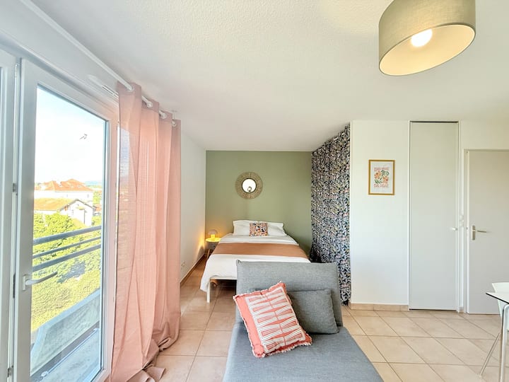 M036 ÉLégant Studio Proche Gare - Annemasse