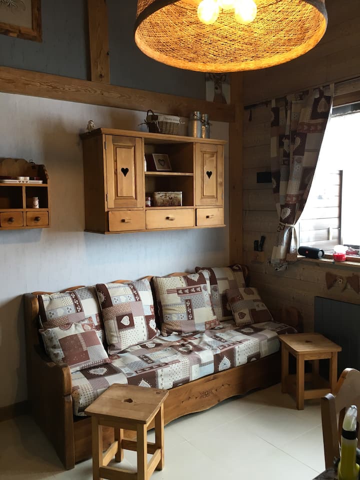 Appart-mezzanine 2 Chambres 2 Grands Lits 4 Person - Monthey