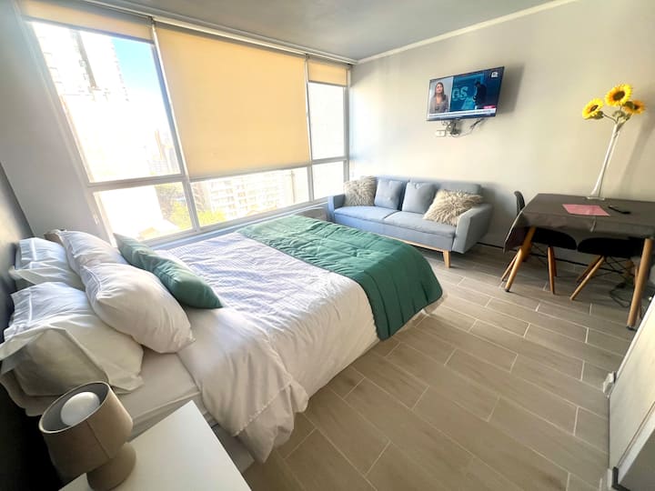 Céntrico Con Wifi Rápido | Estancias Largas | Ac - Santiago