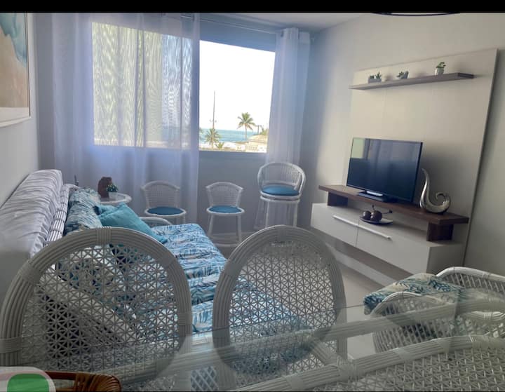 Apartamento Pé Na Areia Vista Mar Caiobá Aconchego - Matinhos