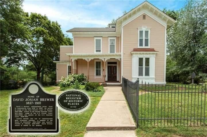 David J. Brewer Historical Home - 萊文沃思