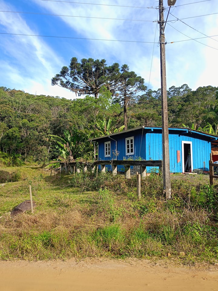 Casa Em áGuas Mornas Lugar Lindo, Encantador - Águas Mornas