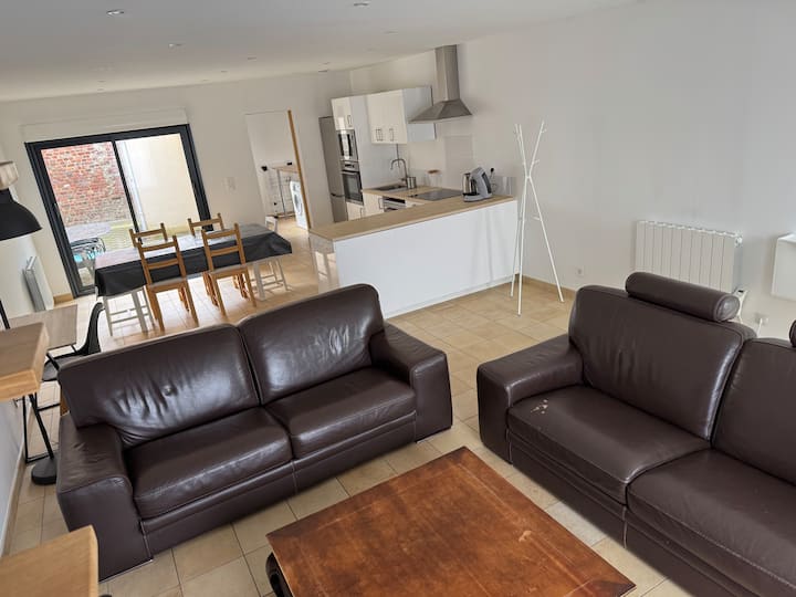 Maison Centre-ville 3 Min A26 - Bruay-la-Buissière