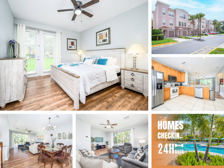 3br/3.5ba End-unit Occc Epic Seaworld Univ Disney - Orlando, FL