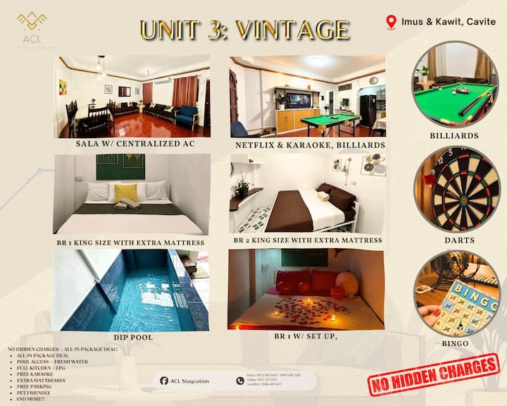 Aclstaycation Home-free Mini Pool Access - General Trias