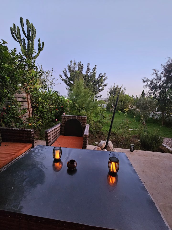 Apparement Patio Privé Et Piscine Taghazout Bay - Taghazout