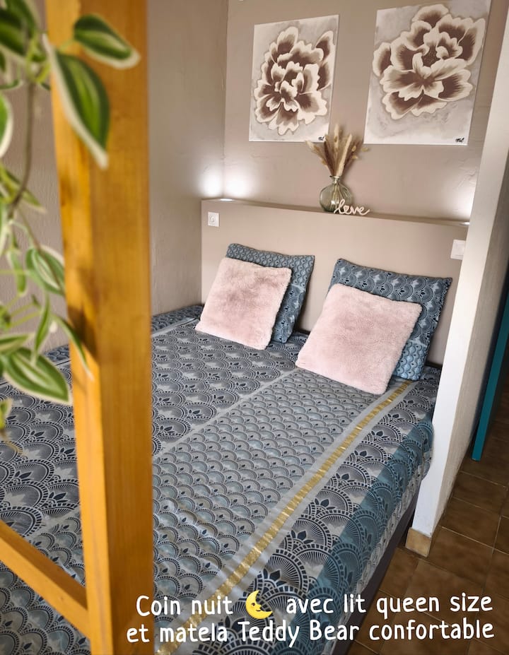 Le Cosy Bleu– Lumineux & Terrasse - Côte Catalane - Canet-en-Roussillon