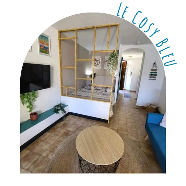 Le Cosy Bleu ~ Bord De Mer - Canet-en-Roussillon