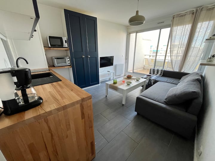 Studio A Coté De La Plage + Parking Privé - La Grande-Motte