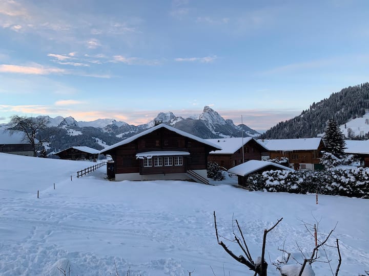 Charming Ski-in Apartment In Schönried - Zweisimmen