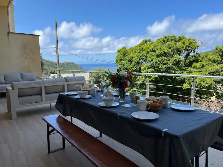 Lavatoghju - Cap Corse - Maison Climatisée Vue Mer - Cap Corse