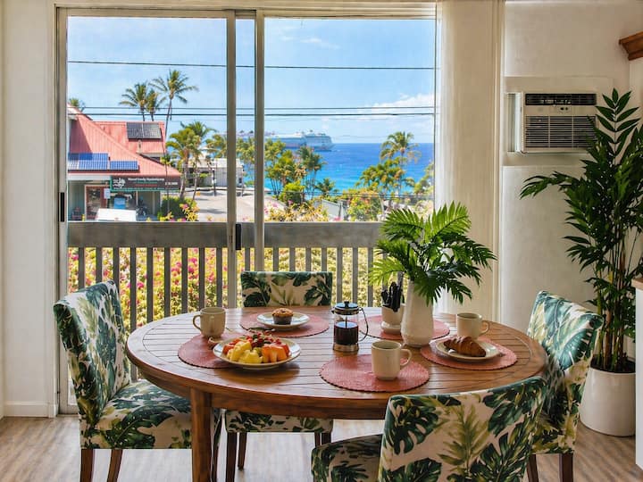 Relaxing Kona Getaway| Ocean Views + Walk To Beach - Kailua-Kona, HI