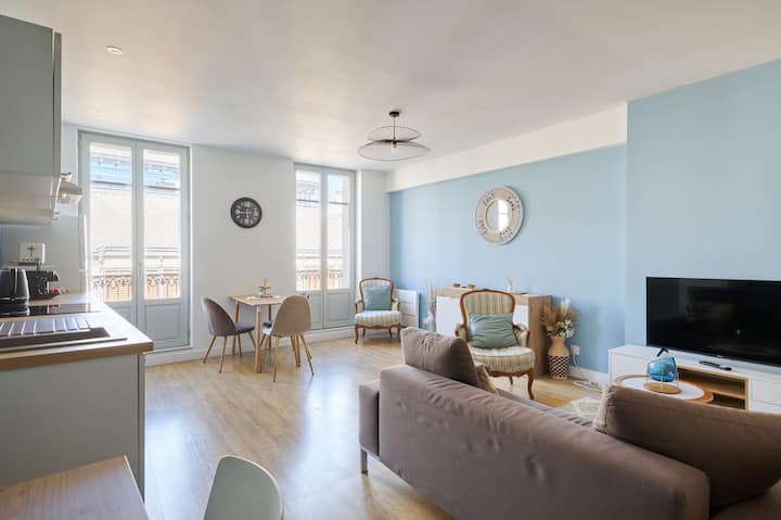 Sejour Cosy Face Aux Halles - 3 Etoiles - Clim - Béziers