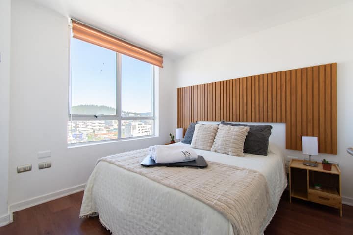 Vista Panorámica, Balcón, Parking, Muy Céntrico - Concepción, Chile