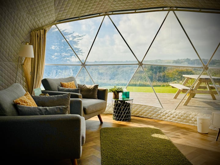 Sunset Ridge Luxury Geo Dome - Helston