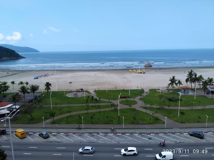 Apartamento São Vicente De Frente Para O Mar - Santos State
