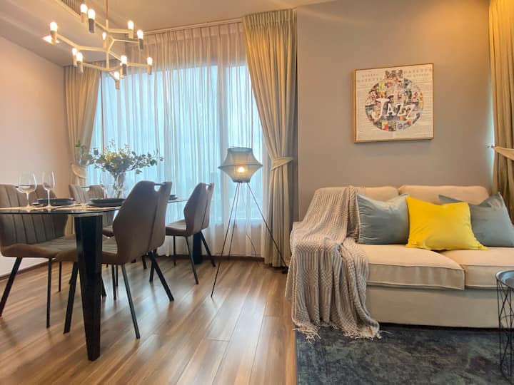 Stylish1br Near Thonglor 10, Donki Mall & Ekamai12 - Bangkok