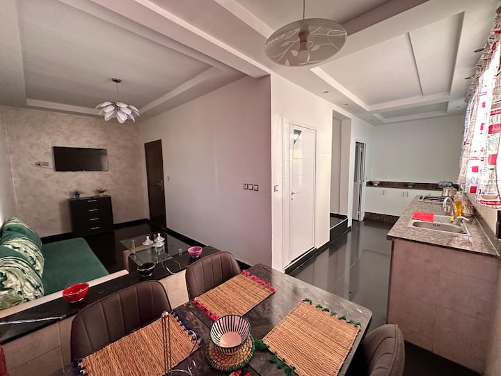 Studio Calme Au Centre Ville, 6min De La Plage. - Agadir