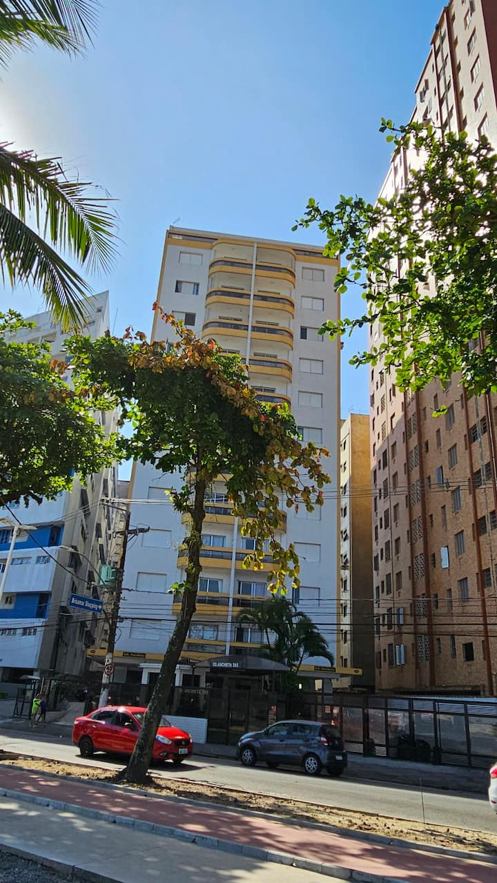 Sacada Frente Ao Mar Gonzaguinha Ar Condic Quarto - Sao Vicente, Brazil