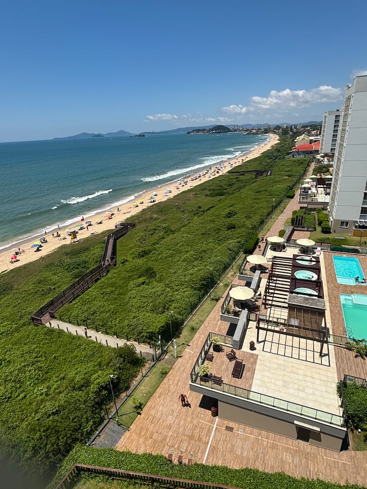 Apto Pé Na Areia Com Vista E Piscina Aquecida - Barra Velha