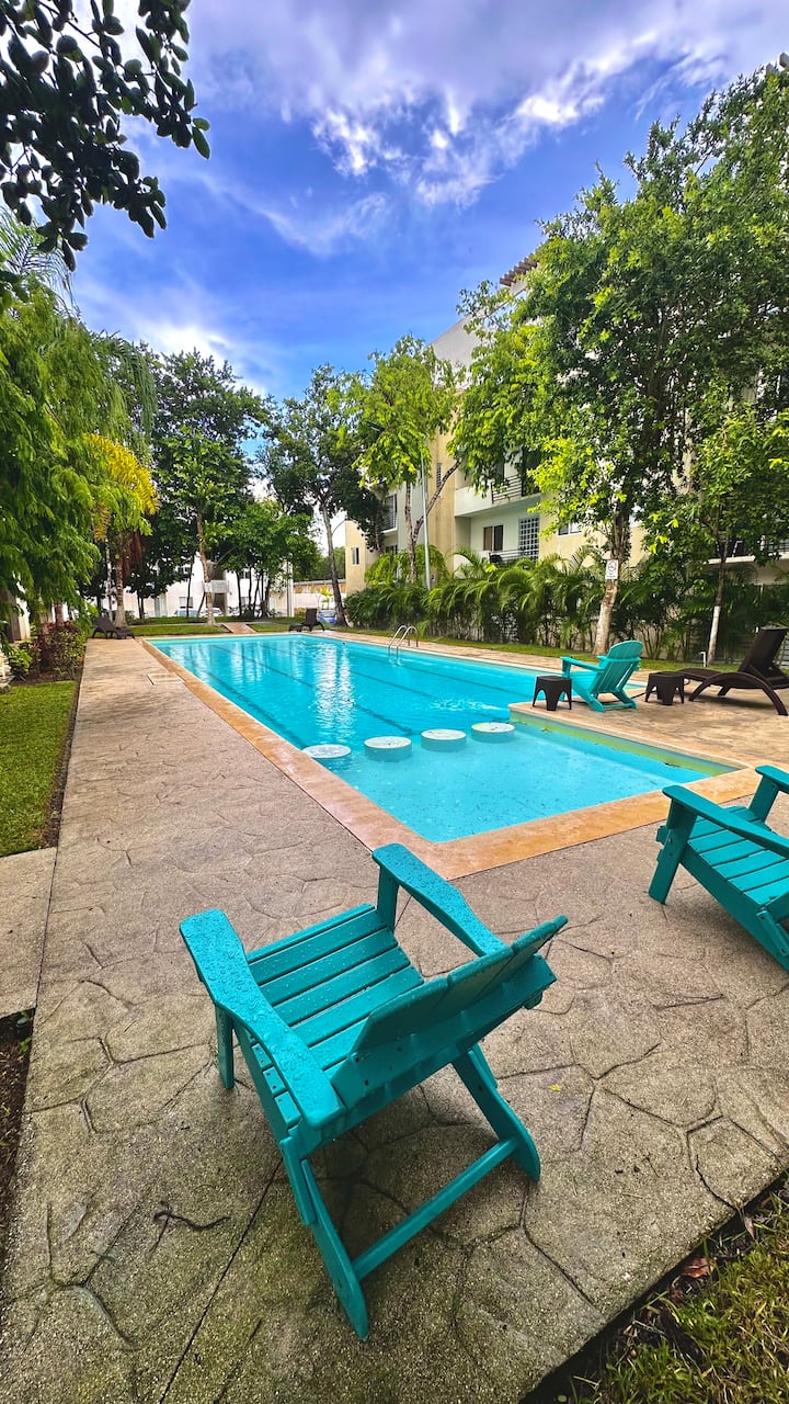 Modern Apartment W/ 2 Bedrooms In Playa Del Carmen - 플라야 델 카르멘