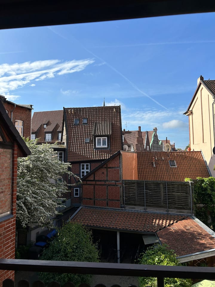Altstadtzimmer Mit Balkon - Lüneburg
