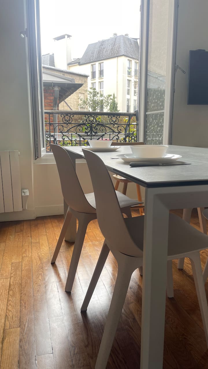Family Parisian Loft | Center 25 Min | 3 Bedrooms - Bois-Colombes