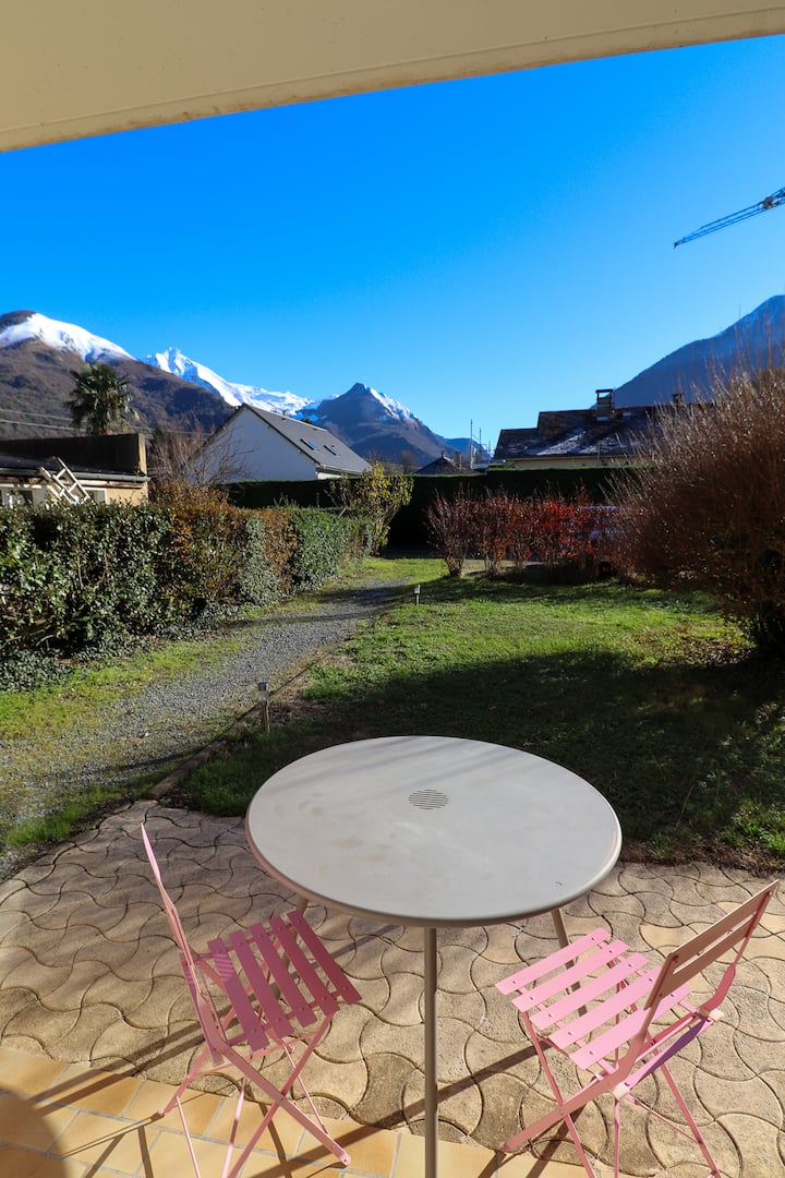Appartement Cosy Avec Terrasse & Vue Montagne - Pierrefitte-Nestalas