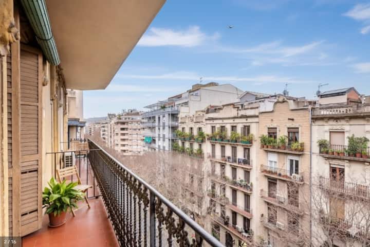 Grand Appart Groupes Au Cœur De L'eixample 16 Pers - Barcelona