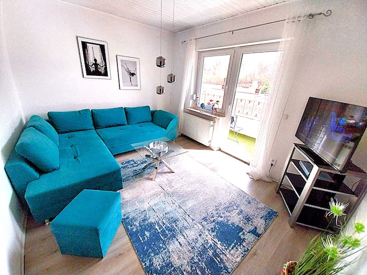 80m²,
4 Zimmer+küche+bad+
Balkon+privat Parkplatz - Saarbrücken