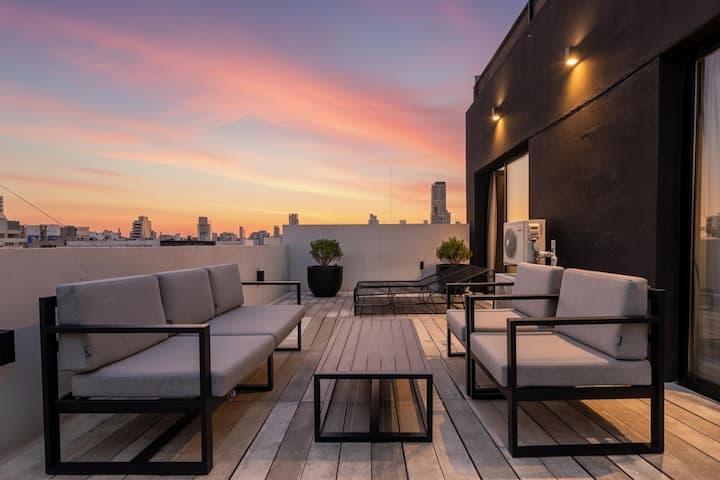 Lujoso Apartamento En Palermo Con Terraza - Buenos Aires