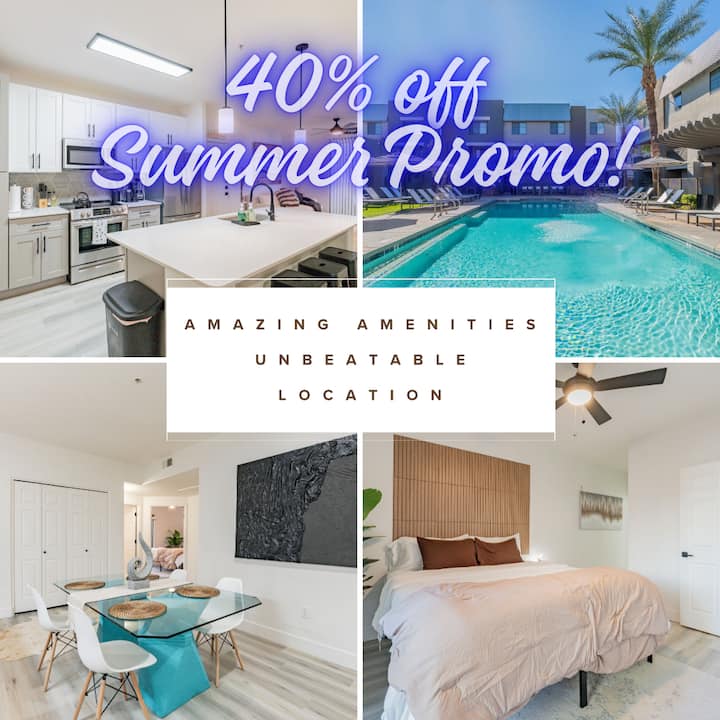Huge Luxury 2bdrm |Westgate District - Desert Diamond Casino - West Valley