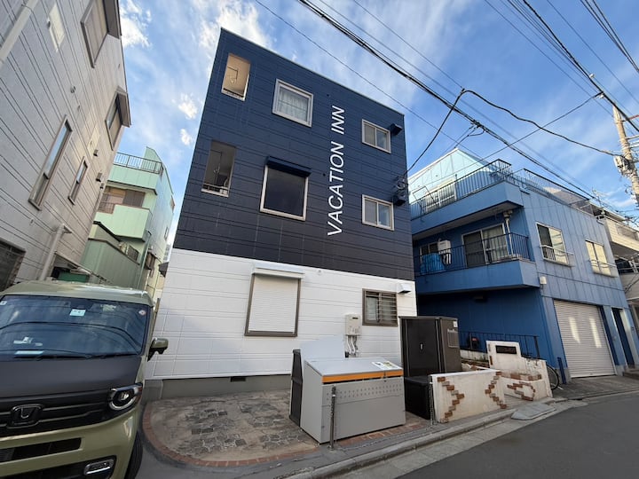 Vacation Inn Haneda Ⅰ301 | 羽田空港電車4分/最寄駅徒歩5分(大鳥居駅) - Aéroport de Tokyo-Haneda (HND)
