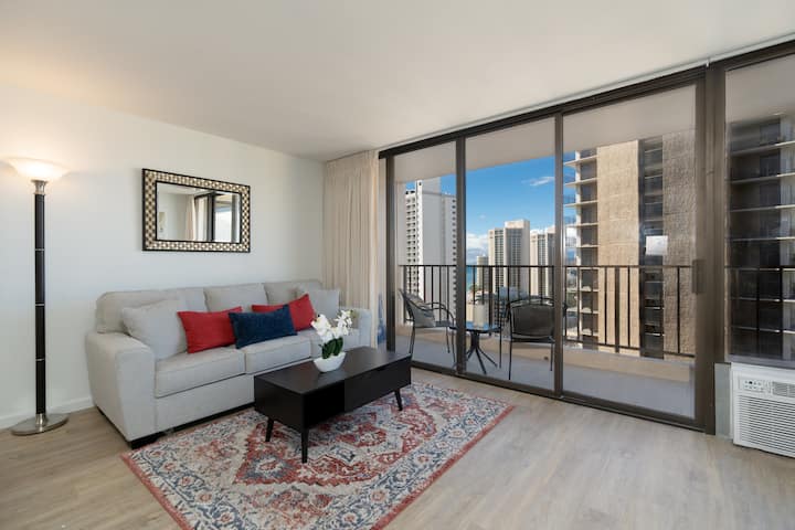 30fl Oceanviewlremodeled 1br/1ba|free Parking+wifi - Honolulu, HI