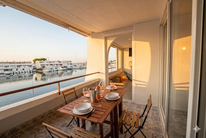 Réveil Face à La Mer •Terrasse & Sérénité •Parking - Le Grau-du-Roi